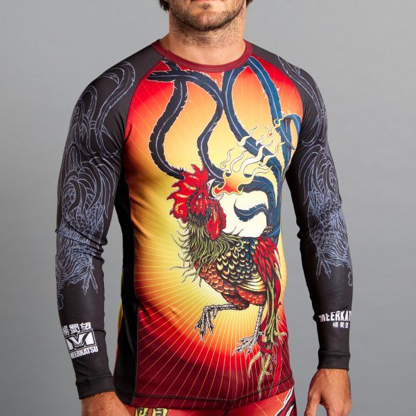 Meerkatsu Fire Rooster Rashguard – MEERKATSU